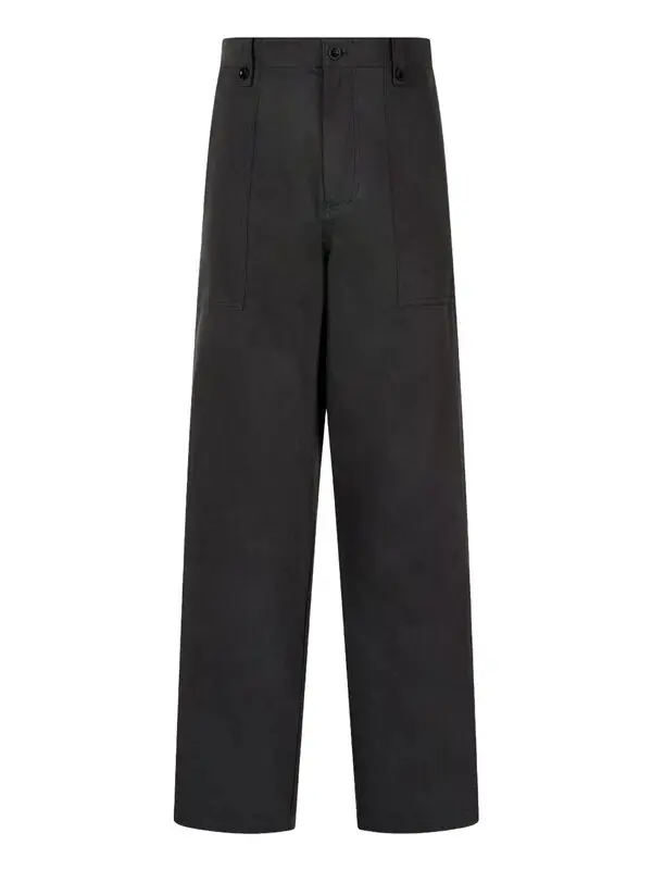 STUDIO TOMBOY Cotton Trousers - Black