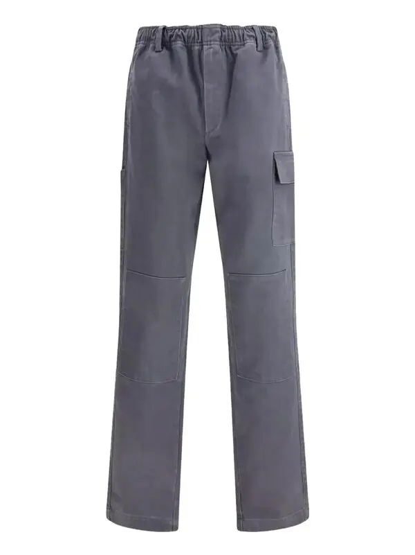 GR10K Cargo-pocket Washed Trousers - Grey