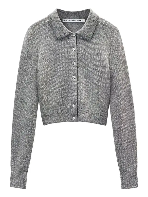 Alexander Wang Buttoned Cardigan - Grey