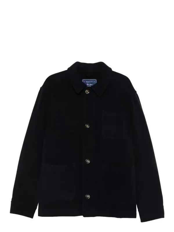 Gant Wool Shirt Jacket - Blue