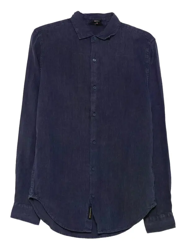 Superdry Linen Shirt - Blue