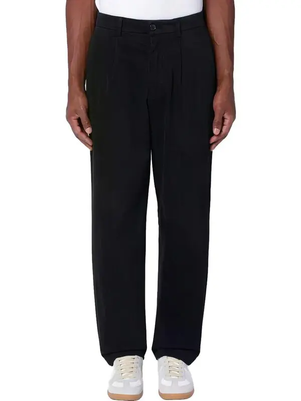 DEPARTMENT 5 Pleated Trousers - Black