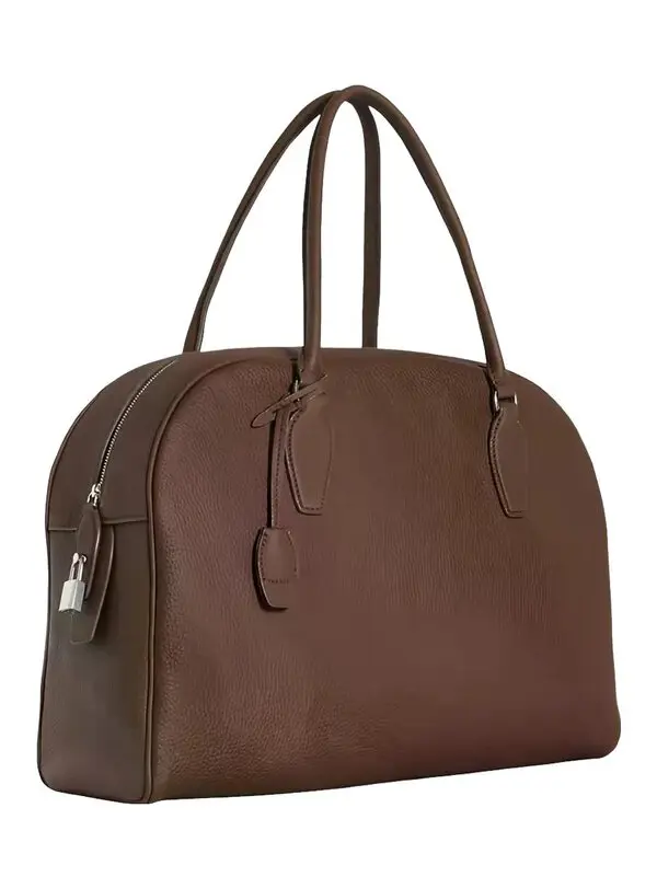 THE ROW India Zip Tote Bag - Brown