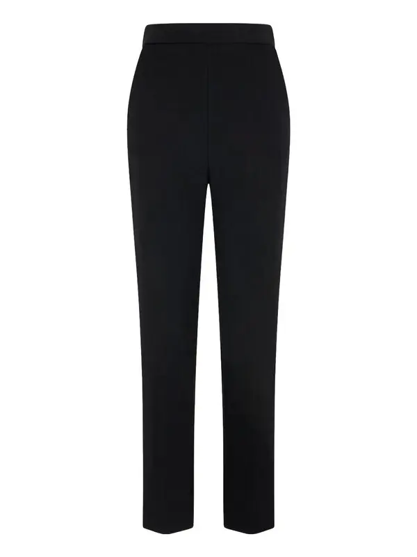 Roberto Cavalli Wool Trousers - Black