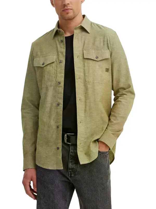 G-star Raw Marine Flap-pocket Shirt - Green