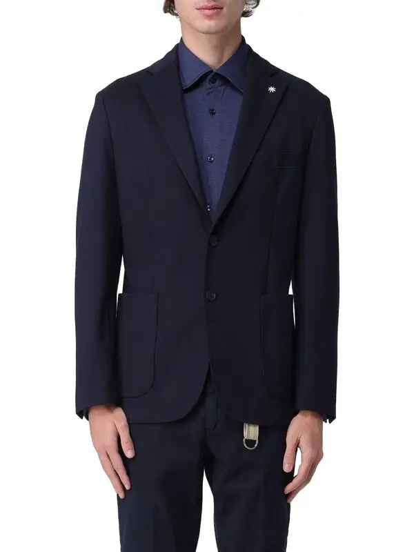 MANUEL RITZ Tailored Jacket - Blue
