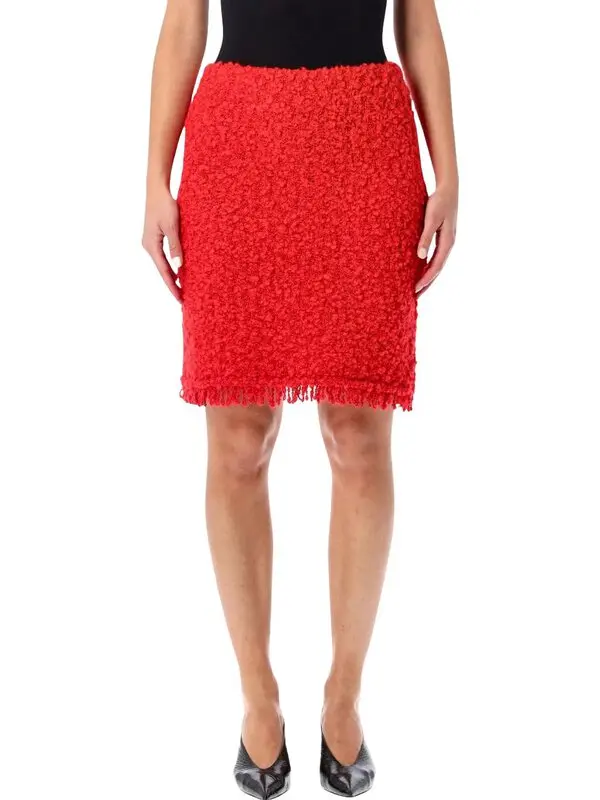 Fabiana Filippi Straight Skirt - Red