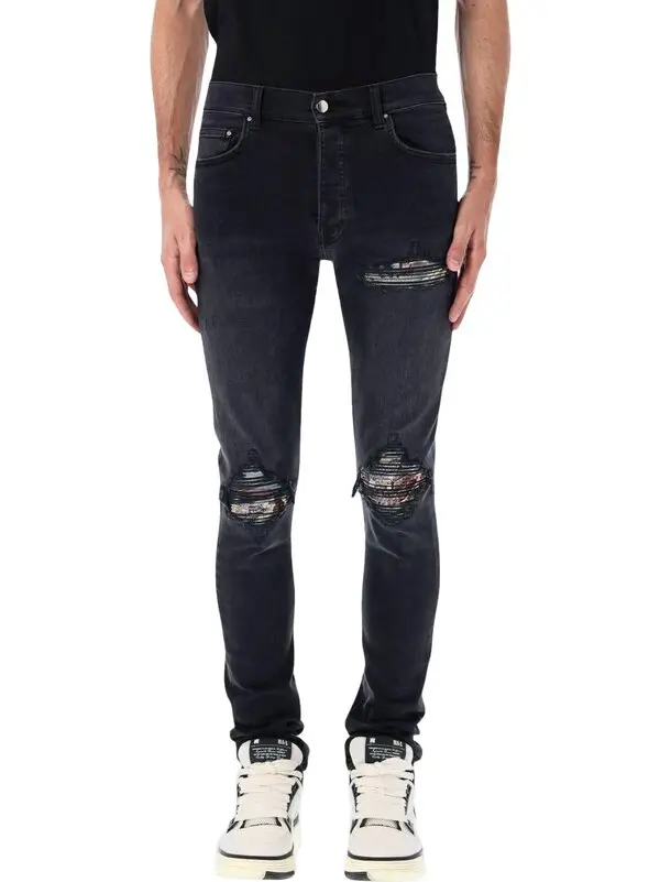Amiri Ripped Jeans - Black