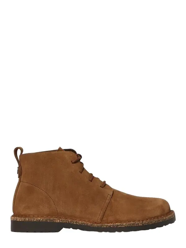 BIRKENSTOCK Lace-up Suede Boots - Black
