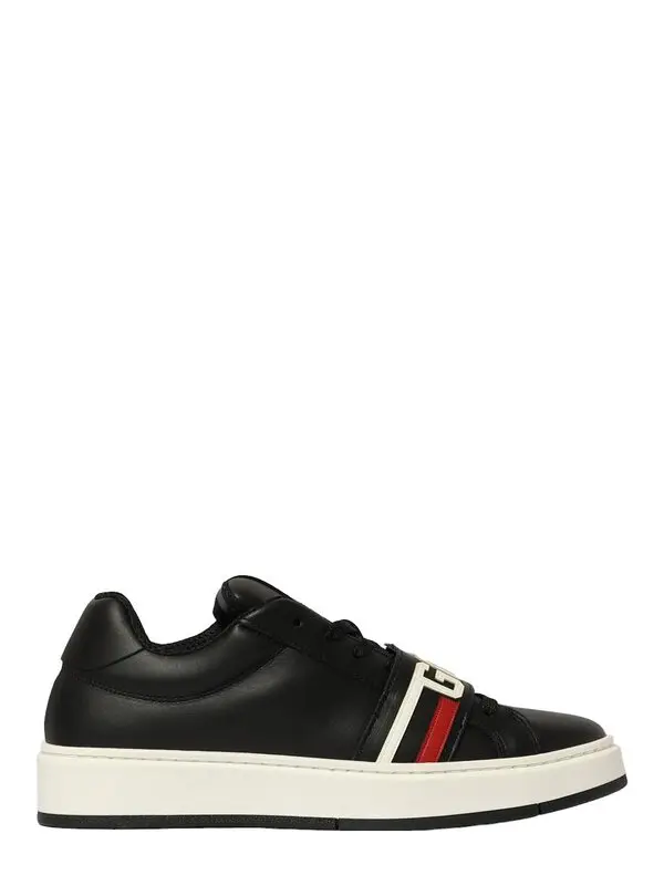 Gcds Low Top Sneakers - Black 1