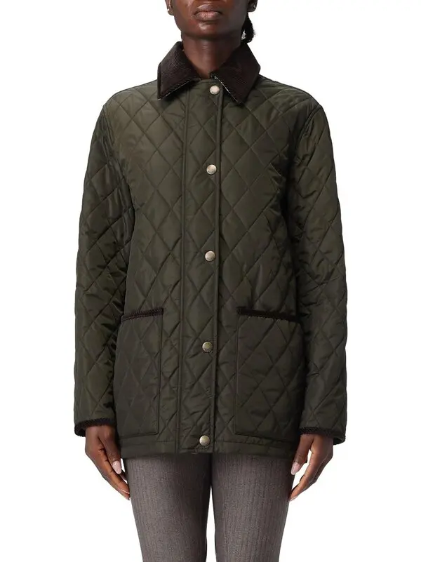 Burberry Quilted Jacket - Green
