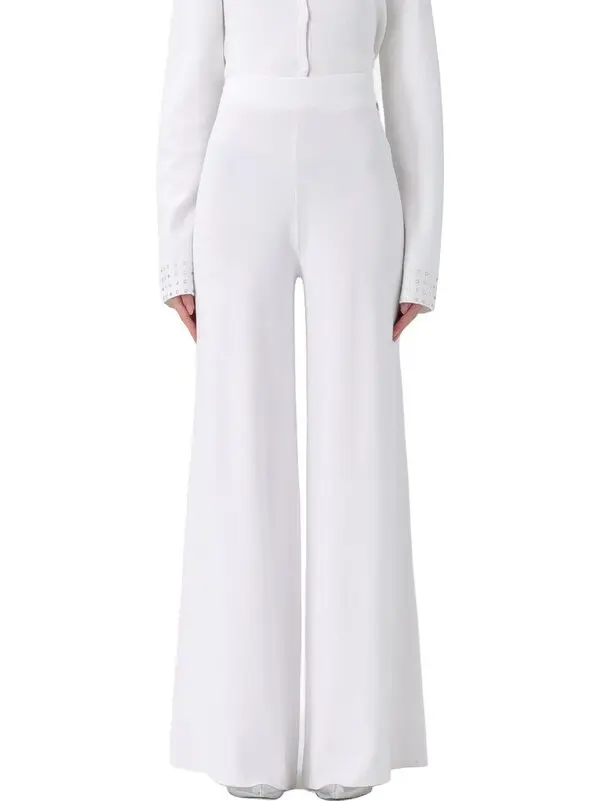 Liu Jo Wide Leg Trousers - White