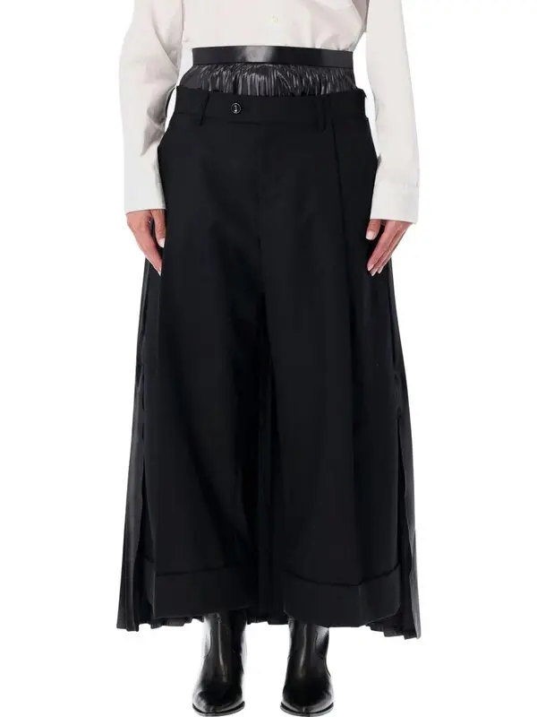 Junya Watanabe Wide Leg Pants - Black
