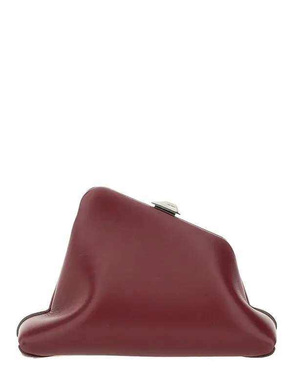 Attico Clutch - Burgundy