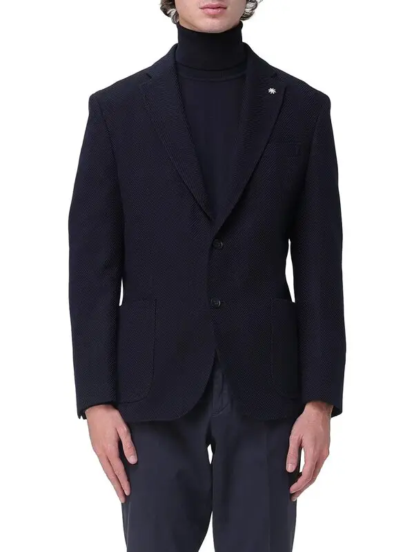MANUEL RITZ Tailored Jacket - Blue