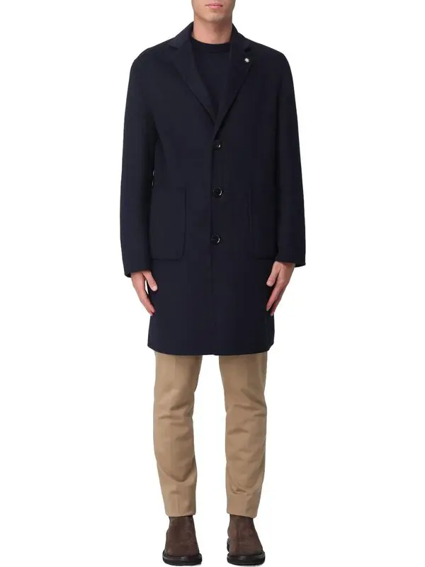 MANUEL RITZ Coat - Blue