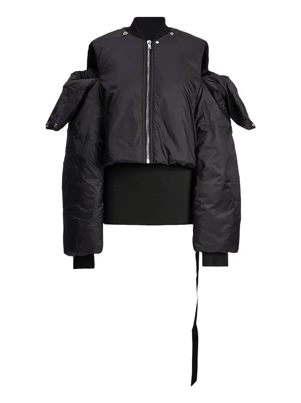 Rick Owens Convertible Jacket - Black