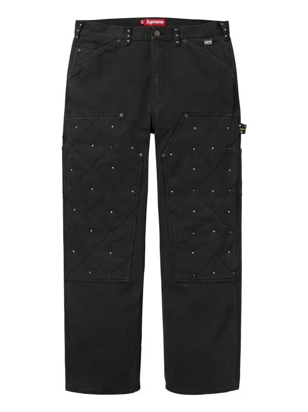 Supreme X B.b. Simon Quilted Painter Pant - Black