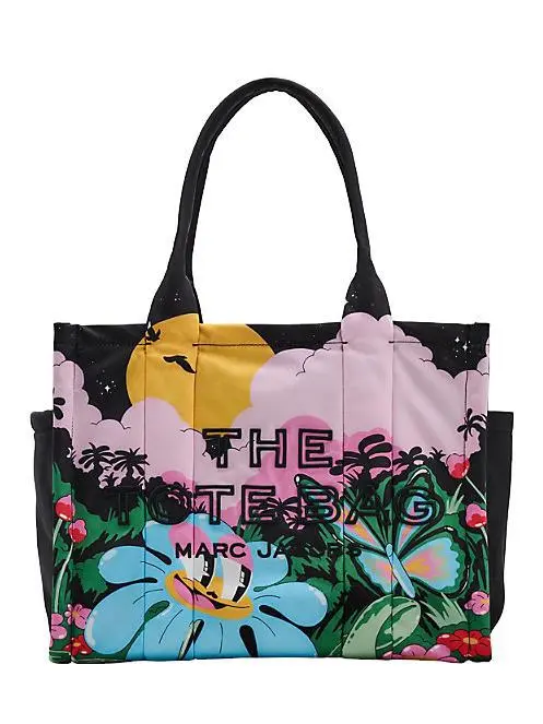 Marc Jacobs X Hattie Stewart Large Shell Tote Bag - Black Multi