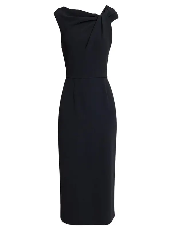 Givenchy Draped Sleeveless Midi Dress - 155-butter