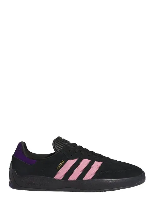 Adidas Puig Samba Sneakers - Core Black/light Pink/collegiate Purple
