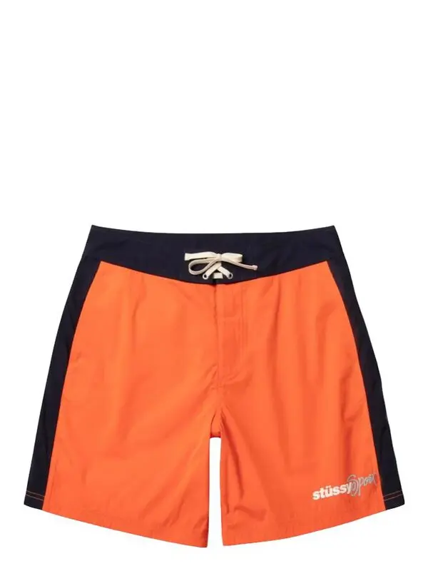 StÜssy X Wales Bonner Board Short - Orange