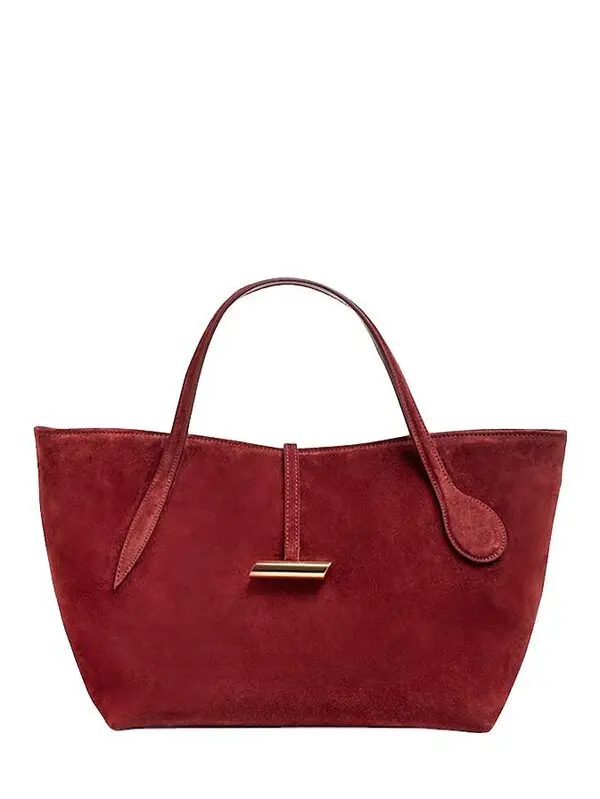 LIFFNER Petite Penne Tote - Maroon