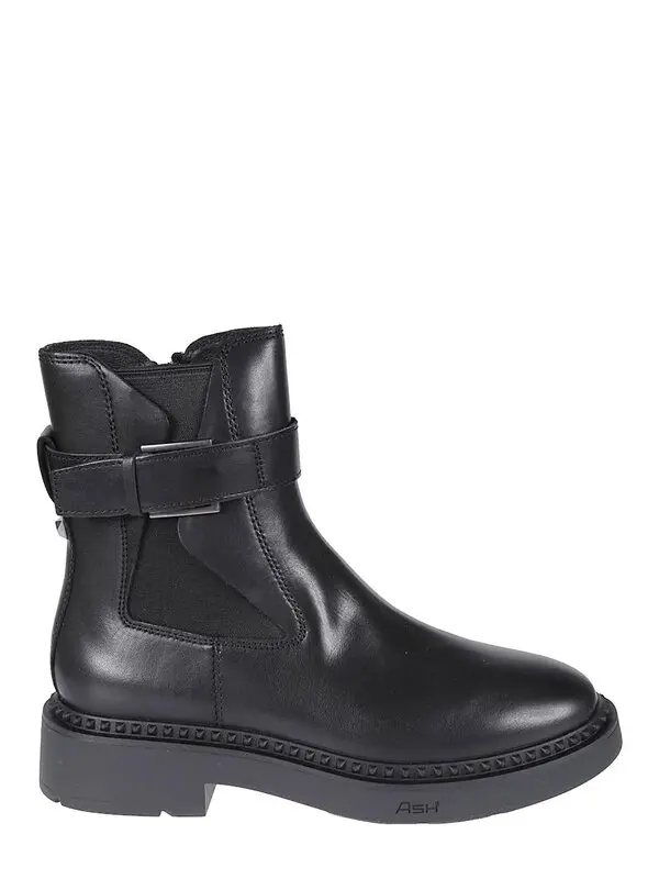 Ash Margot Ankle Boots - Black