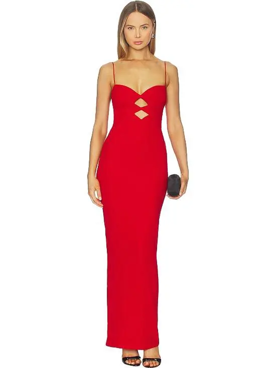 NOOKIE New Muse Gown - Red