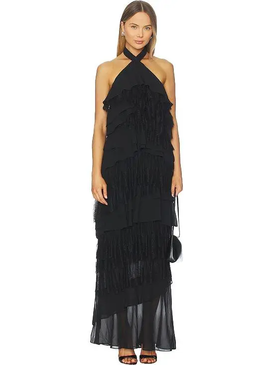Tularosa Kellen Gown - Black