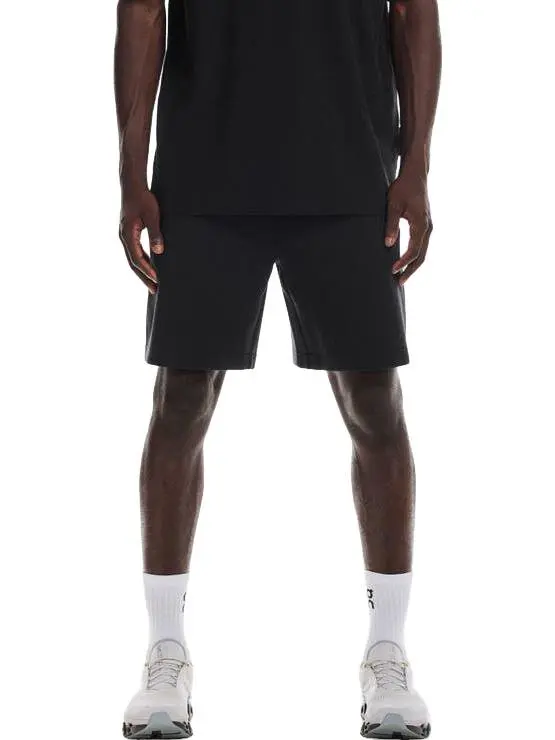 On Focus Stretch Running Shorts - Black