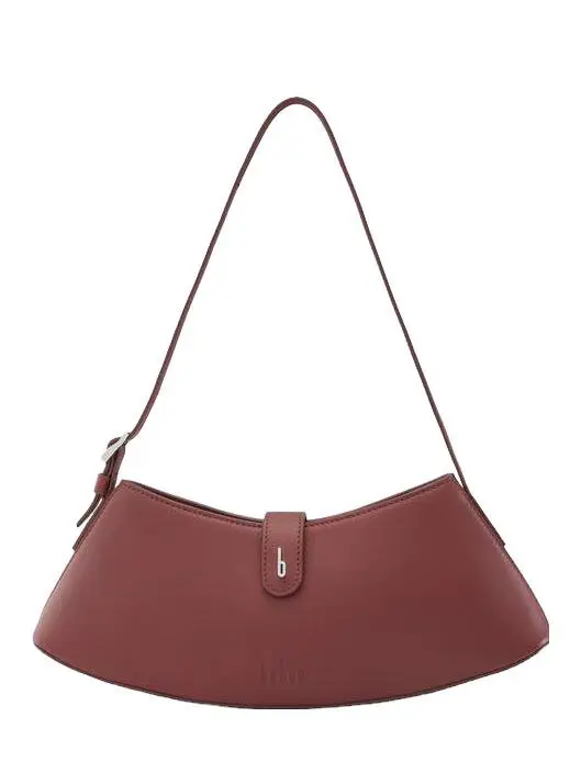 BEHNO Mini Ruth Leather Shoulder Bag - Brick