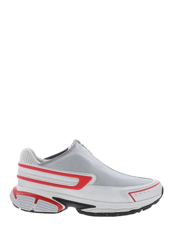 DIESEL Sserendipity Prox1 Zip Xin Sneakers - Grey/red