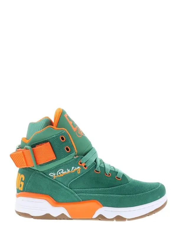 EWING ATHLETICS 33 Hi St. Patrick's Day Sneakers - Pine Green/oriole/white