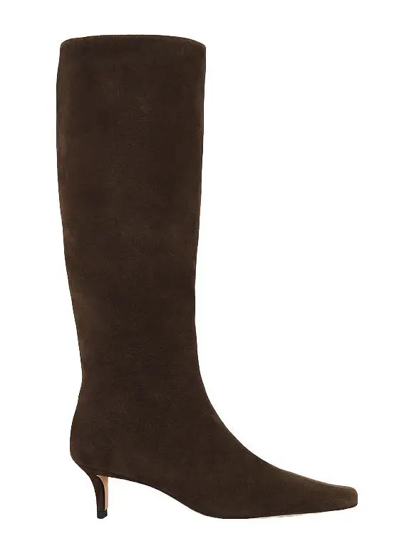 TONY BIANCO Zuri Suede Knee High Boots - Brown