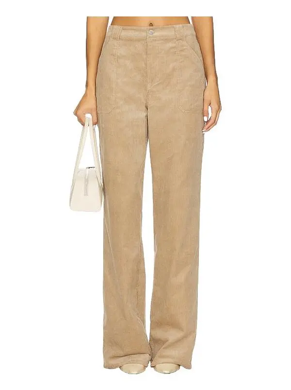 SEROYA Terri Corduroy Pant - Beige