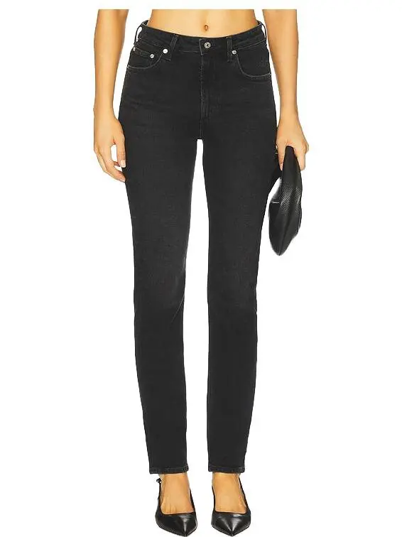 Citizens Of Humanity Zurie Straight Leg Jeans - Black