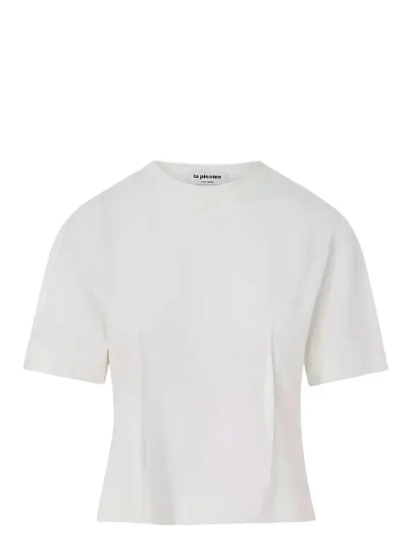LA PISCINE Short-sleeve T-shirt - White