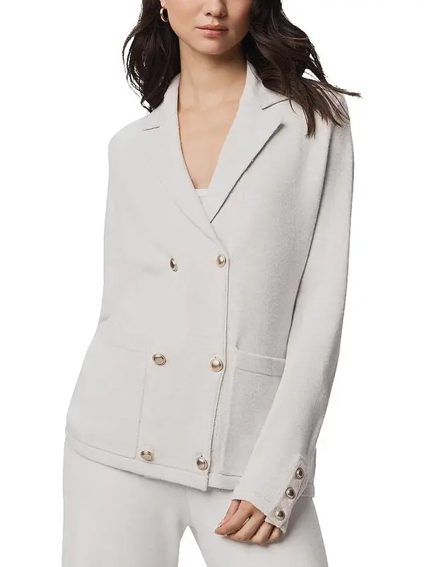 Splendid Hannah Sweater Blazer - Pale Oak Heather