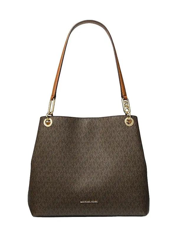 Michael Kors Kensington Large Shoulder Tote - Brown/acorn