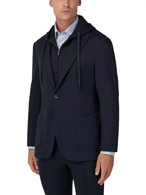 Boggi Milano Madison Jacket With Removable Bib - Navy Blue
