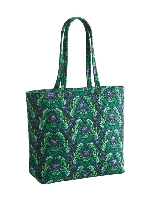 VERA BRADLEY Original Zip Tote Bag - Green