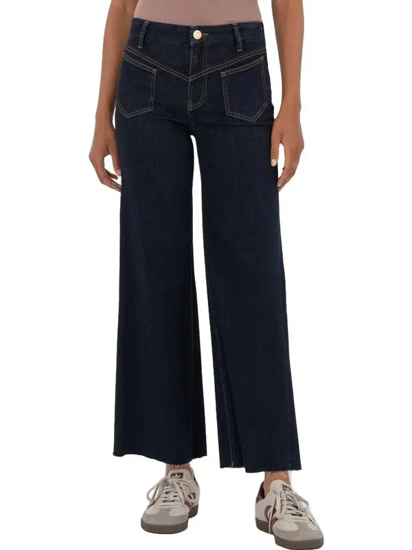 Kut From The Kloth High-waist Wide Leg Jeans - Sustain