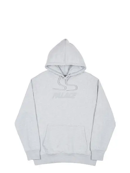 PALACE Jumbo Ferg Hood - Grey Marl