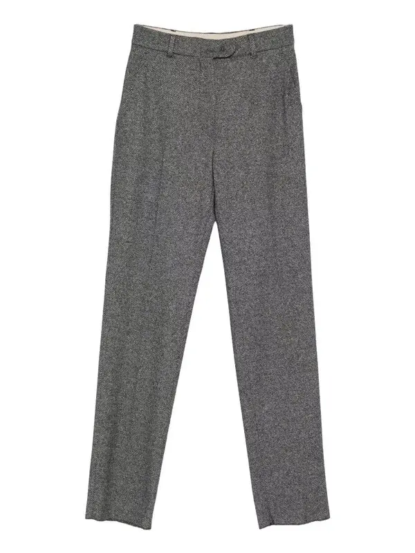 Max Mara Textured Trousers - Grey
