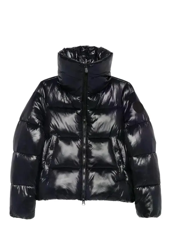 SAVE THE DUCK High-neck Padded Jacket - Black