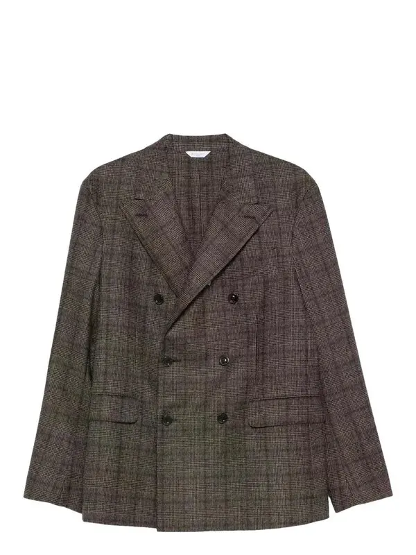 Boglioli Double-breasted Blazer - Brown