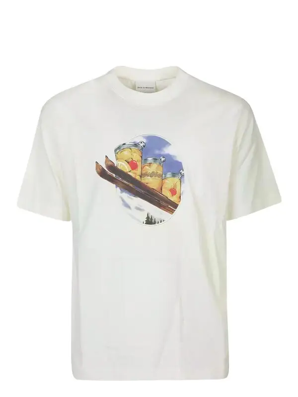 Drole De Monsieur Graphic-print T-shirt - White