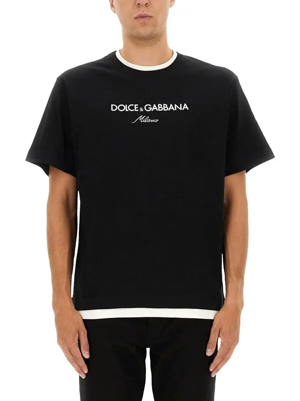 Dolce & Gabbana Logo T-shirt - Black