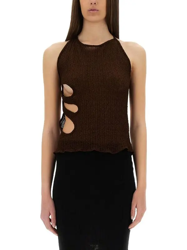 SELIA RICHWOOD Lily Top - Brown
